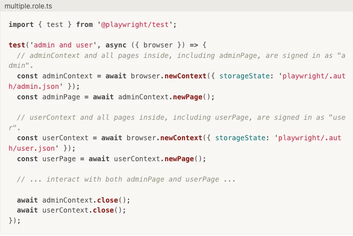 Playwright tips and tricks